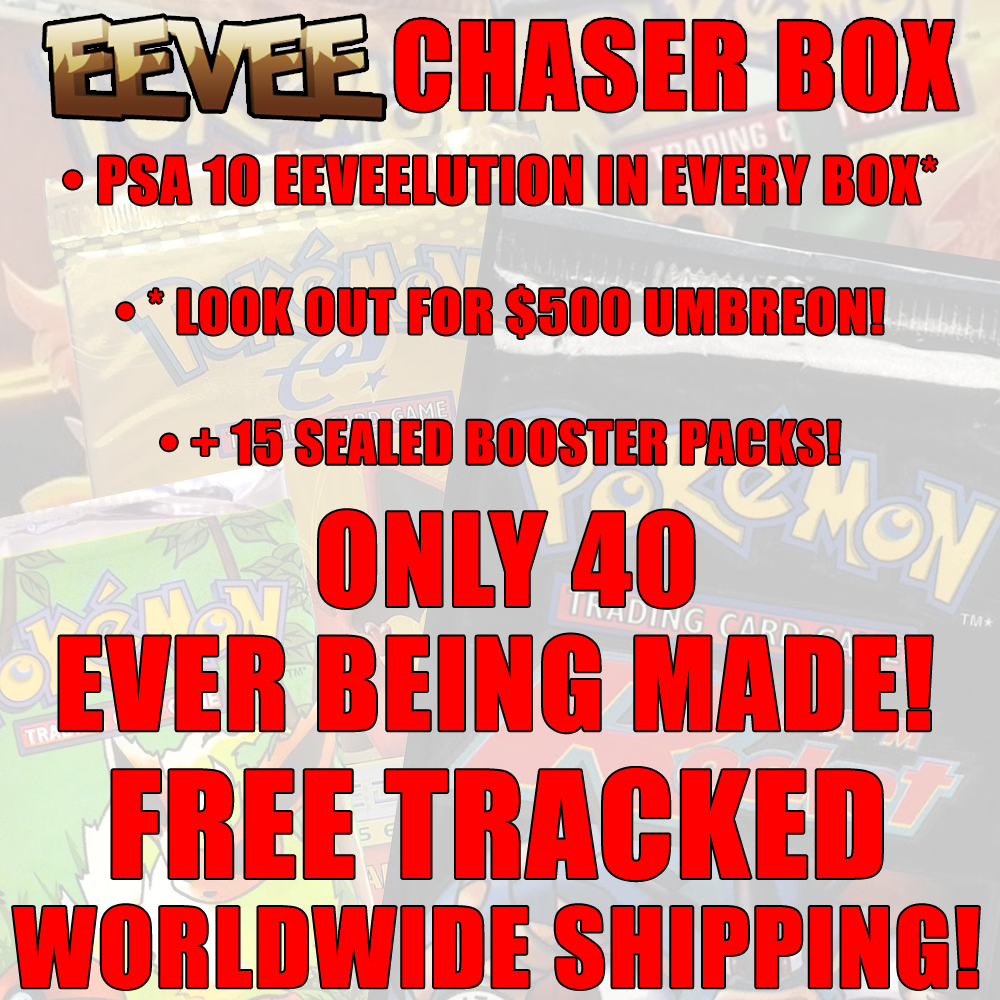 EEVEE CHASER BOX (LIMITED EDITION) – ImAPokeTrader