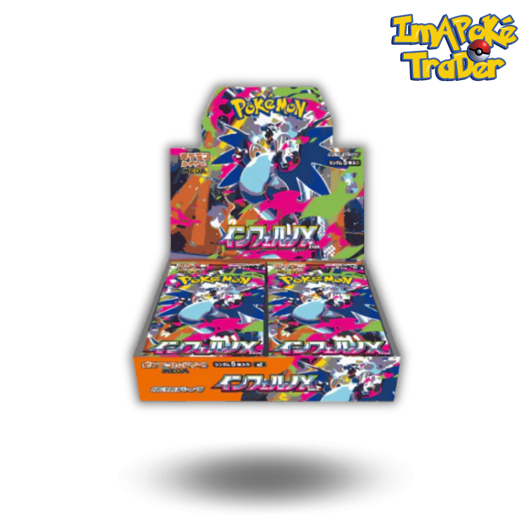 Pokemon Mega Inferno X ME2 Japanese Booster Box - NO SHRINK – ImAPokeTrader