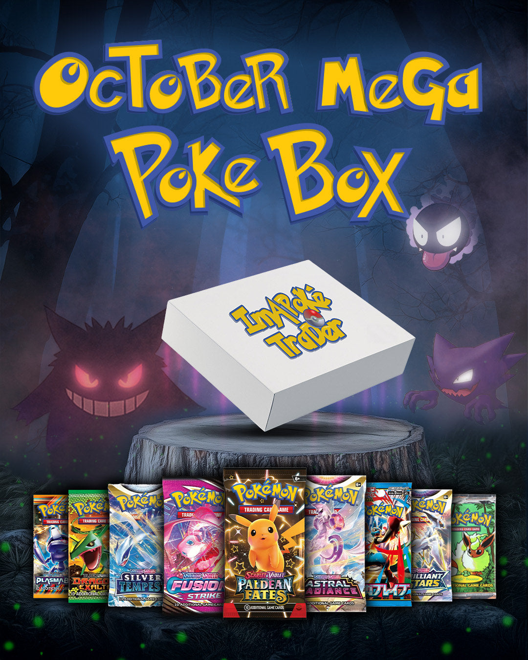OCTOBER MEGA POKÉ BOX - OUT NOW! – ImAPokeTrader